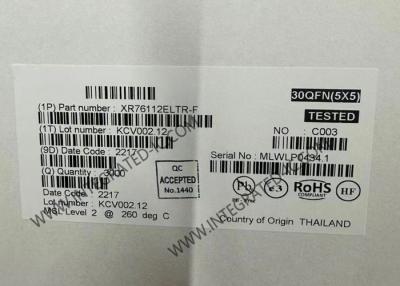 China XR76112ELTR Integrated Circuit Chip 12A Synchronous Step Down COT Regulators for sale