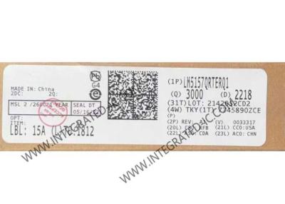 중국 통합 회로 칩 LM5157QRTERQ1 2.2MHz 넓은 VIN 50V DC DC 변환기 WQFN16 판매용