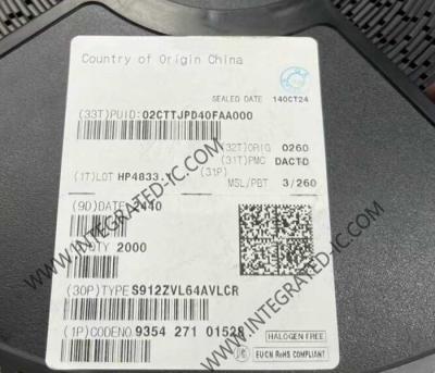 China S912ZVL64AVLCR Microcontroller MCU 16-Bit Microcontrollers S12 MagniV Integrated LIN Slave MCU for sale