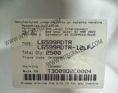China L6599ADTR Integrated Circuit Chip Improved High-Voltage Resonant Controller for sale
