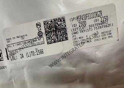 China MSP430F5310IRGZR Microcontroller MCU Ultra-Low-Power 16-Bit 25MHz Microcontroller 48-VQFN for sale