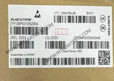 China IRLR8743TRPBF Integrated Circuit Chip N-Channel 30V 160A Power MOSFET Transistors for sale