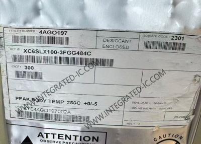 China FPGA IC XC6SLX100-3FGG484C XC6SLX100 FBGA484 Veld-programmeerbare poortopstelling Te koop