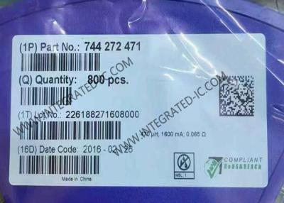 China 744272471 Integrated Circuit Chip Common Mode Line Filter 470µH Common Mode Chokes for sale