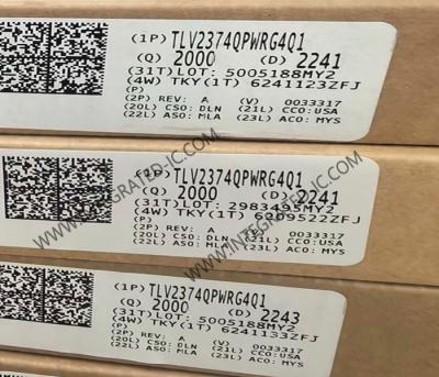 중국 TLV2374QPWRG4Q1 집적 회로 칩 자동차 쿼드 16V 3MHz RRIO 연산 증폭기 판매용