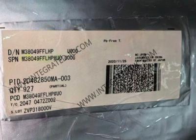China M38049FFLHP 8-Bit Microcontroller MCU with 2MHz Max Frequency in LFQFP-64 Package for sale
