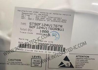 China ST92F124V1T6 Microcontroller MCU 8-Bit 24MHz Single Voltage Flash MCU in LQFP100 Package for sale