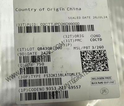 China FS32K118LAT0MLFT Microcontroller MCU Single-Core ARM Cortex®-M0+ S32K Microcontroller for sale
