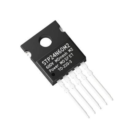中国 STP24N60M2 統合回路チップ 600V MDmesh M2 パワー MOSFET トランジスタ TO-220-3 販売のため