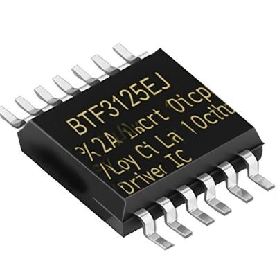 중국 융합 회로 칩 BTF3125EJ 2A 스마트 저변 부하 드라이버 IC SOIC8 판매용