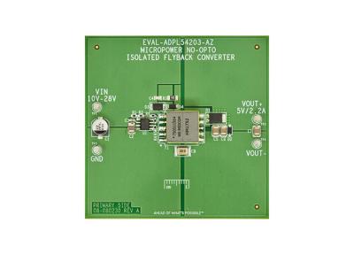 China EVAL-ADPL54203-AZ Embedded Solutions Micropower No-Opto Isolated Flyback Converter Evaluation Board for sale