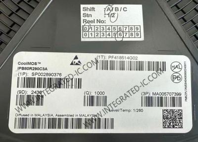 中国 統合回路チップ IPB80R290C3A 11A 10V 強化単電源トランジスタ 販売のため