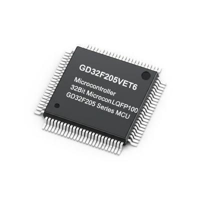 China GD32F205VET6 Microcontroller MCU with LQFP100 Package 120MHz Speed and 512KB Flash GD32F205 Series 32Bit Microcontroller for sale