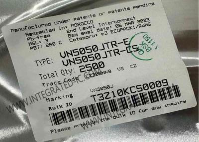 中国 VN5050JTR シングルチャネルハイサイドドライバーICチップ 2A出力電流と4.5Vから36Vの電源電圧 販売のため