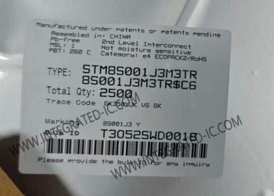 China STM8S001J3M3TR 8-Bit STM8 Microcontroller MCU with 16MHz Clock Speed and 8 kB Flash Memory for sale