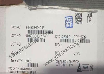 China Integrated Circuit Chip FT4222HQ-D USB 2.0 To Quad SPI I2C Bridge Controller for sale