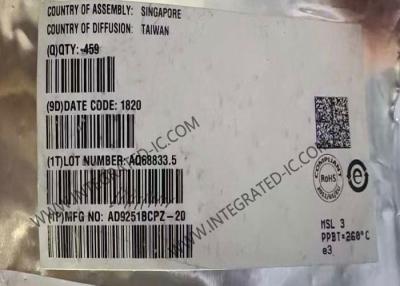 China AD9251BCPZ-20 Integrated Circuit Chip 14-Bit 20 MSPS 1.8V Dual Analog-To-Digital Converter Te koop