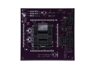 China MSP-TS430PM64F Embedded Solutions ZIF Socket MSP430 64Pin FRAM Target Socket Board for sale