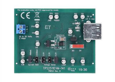 China TPS2511EVM-141 Embedded Solutions USB Dedicated Charging Port Controller Evaluation Module for sale