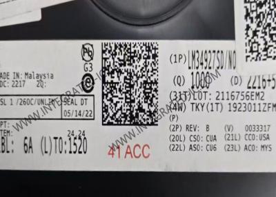 China LM34927SD Integrated Circuit Chip 600mA Output Current Wide 7.5-V to 100-V Input Range Adjustable Output Voltage From 1.225 V Bias Regulator for sale