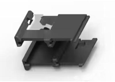 China 2112650-1 2X3 POS Automotive Connector Retainer with Black PBT GF Material for -40°C ~ 120°C for sale