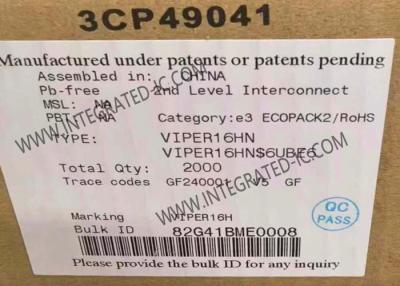 China VIPER16HN Integrated Circuit Chip with 6W High Voltage Converter 800V Avalanche Ruggedness and Standby Power < 30 mW for sale