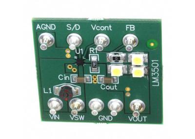 中国 LM3501TL-16EV 組み込みソリューション評価ボード LM3501同期昇圧DC-DCコンバータ 販売のため