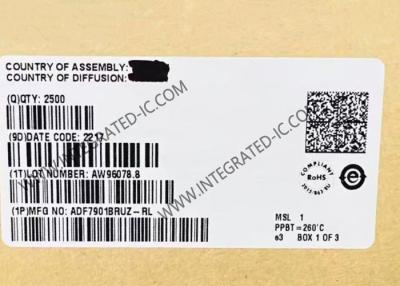 Cina ADF7901BRUZ Circuito Integrato Trasmettitore OOK/FSK a Banda ISM ad Alte Prestazioni con Frequenza da 369,5 MHz a 395,9 MHz e Velocità Dati di 50 kbps in vendita
