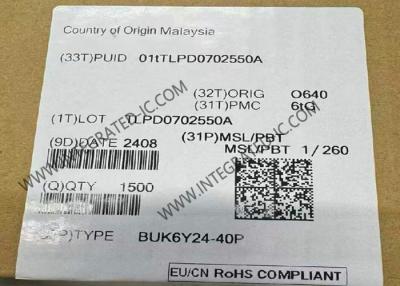 Cina Chip a circuito integrato BUK6Y24-40P 39A 40V P-Channel Trench MOSFET Transistor in vendita