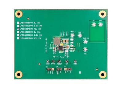 中国 LM53603AEVM 組み込みソリューション 2.1MHz 同期降圧コンバータ評価モジュール 販売のため