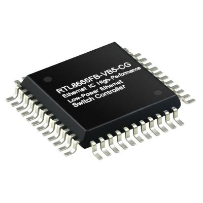 China RTL8685FB-VB5-CG 5-Port Gigabit Ethernet IC mit 128 KB Paketpuffer und LQFP-128 Gehäuse für industrielle Automatisierung zu verkaufen
