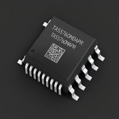 Cina Chip a circuito integrato TAS5760MDAPR Amplificatore in classe D con potenza in uscita di 55,2 W, 0,03% THD più rumore e impedenza di carico di 4 Ohm in vendita