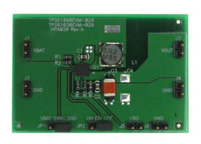 China TPS61090EVM-029 Embedded Solutions 500mA 1.8V To 5.5V Step-Up Converter Evaluation Board for sale