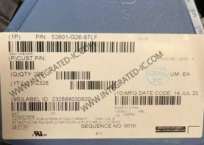 China 52601-G26-8TLF 26 Position 2 Row 2.54 mm Pitch Quickie Shrouded Header Connector for Flat Cable-to-Board for sale