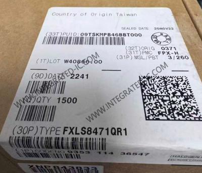 China FXLS8471QR1 3-Axis Linear Accelerometer Sensor IC with 1.95V to 3.6V Supply and 14-bit Resolution for sale