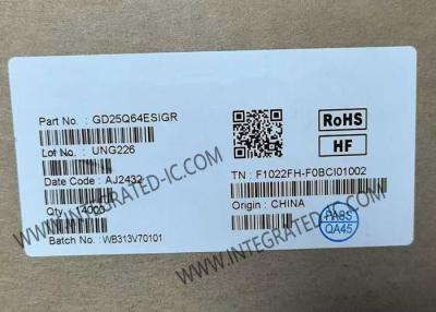 China GD25Q64ESIGR 64Mbit NOR Flash Memory IC with 133 MHz SPI - Quad I/O in 8-SOP Package for 2.7V ~ 3.6V Applications for sale