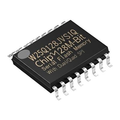 China W25Q128JVSIQ Memory IC Chip 128M-Bit Serial Flash Memory with 3V Dual/Quad SPI and 133 MHz Clock Frequency for sale