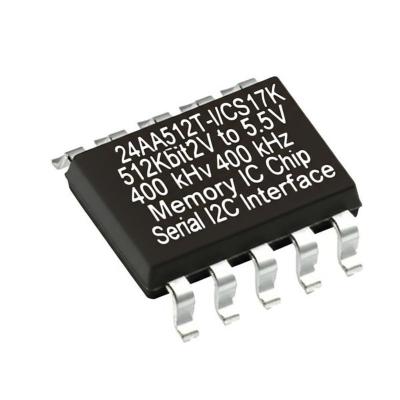 China 24AA512T-I/CS17K 512Kbit 1.7V to 5.5V 400 kHz Memory IC Chip Serial EEPROM with I2C Interface for sale