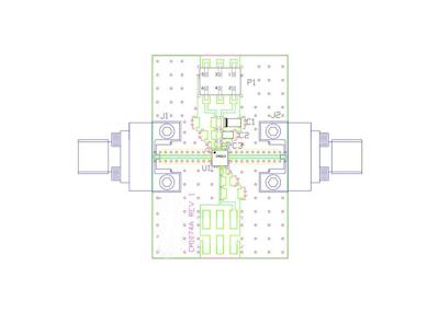 China CMD270P3-EVB Embedded Solutions Broadband MMIC Low Noise Amplifier Evaluation Board for sale
