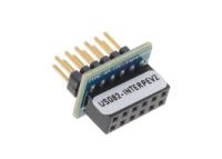 China US082-INTERPEVZ Embedded Solutions Pmod Type 6A Connector Interposer Board for sale