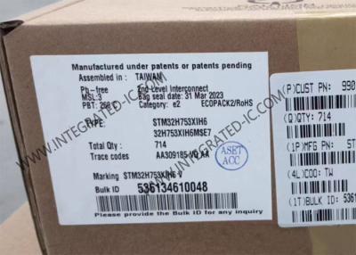 China STM32H753XIH6 ARM Microcontroller IC with 265-TFBGA Package, 168 I/O, and Low-power RTC for sale
