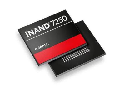 China SDINBDG4-8G Memory IC Chip 8GB iNAND 7250 eMMC Flash Drive with eMMC 5.1 HS400 Interface for Industrial Applications for sale