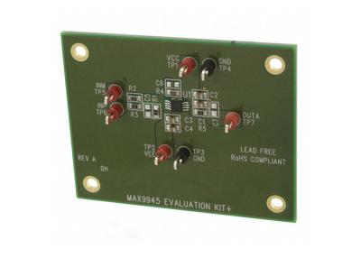 China MAX9945EVKIT Embedded Solutions 3MHz 25mA Single Channels Amplifier Evaluation Board for sale
