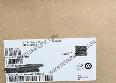 China ADG1209YRUZ 4-Channel iCMOS Analog Multiplexer with 550 MHz Bandwidth and 200 Ohms On Resistance TSSOP16 for sale