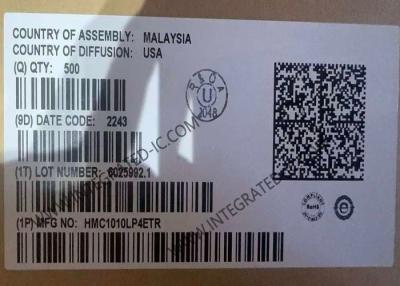 China HMC1010LP4ETR Integrated Circuit Chip 3.9GHz RMS Power Detector with 60dB Dynamic Range and 50mA Supply Current for sale