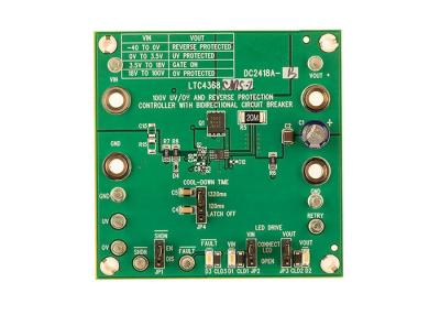 China DC2418A-A Embedded Solutions Overcurrent Overvoltage Circuit Protection Evaluation Board for sale
