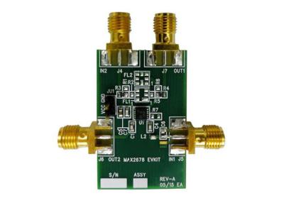 China MAX2678EVKIT Embedded Solutions MAX2678 GPS/GNSS Front-End Amplifier Evaluation Board for sale