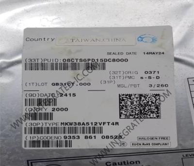 China MKW38A512VFT4R BT IC 1Mbps Bluetooth Low Energy 5.0 Wireless Microcontroller in VFQFN48 Package for sale