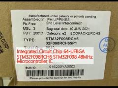 Integrated Circuit Chip 64-UFBGA STM32F098RCH6 STM32F098 48MHz Microcontroller IC