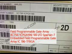 Field Programmable Gate Array XC7S6-1CPGA196I 100 I/O Spartan-7 Embedded FPGA IC 196-TFBGA